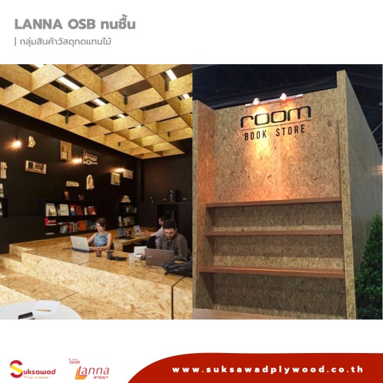 ไม้อัด OSB ทนชื้น | บริษัท สุขสวัสดิ์ ไม้อัดไทย จำกัด